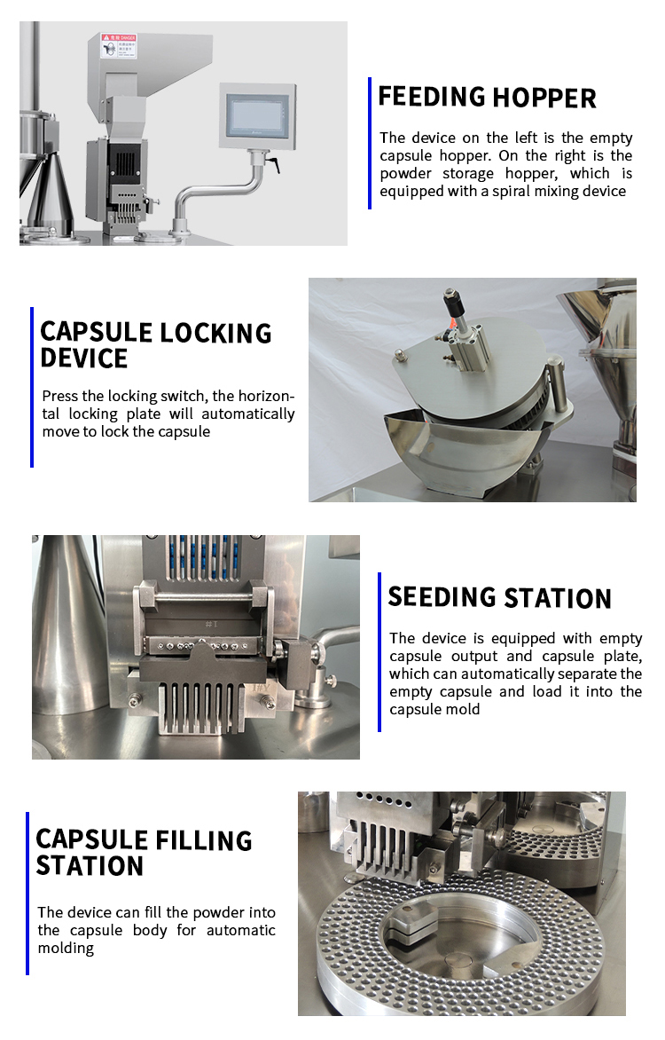 BJC-B Semi Automatic Capsule Filling Machine (Automatic Capsule Locking ...